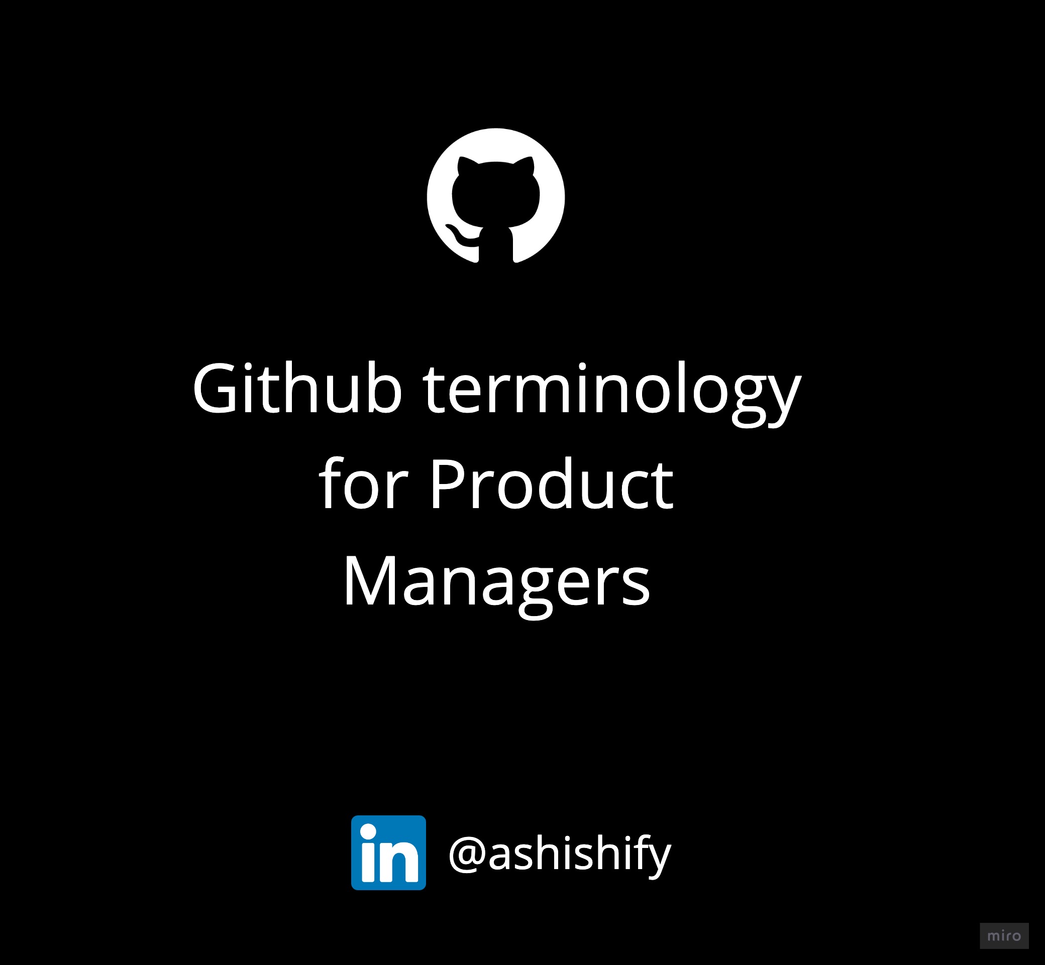 Github terminologies for Product Manager - Ashishify